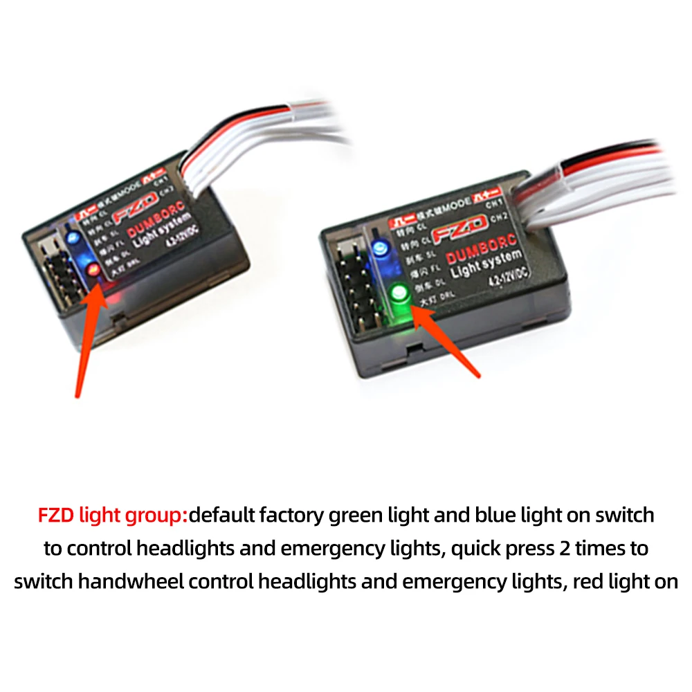 FZD LED Controller Module Light System for DumboRC X4 X5 X6 X6P ...