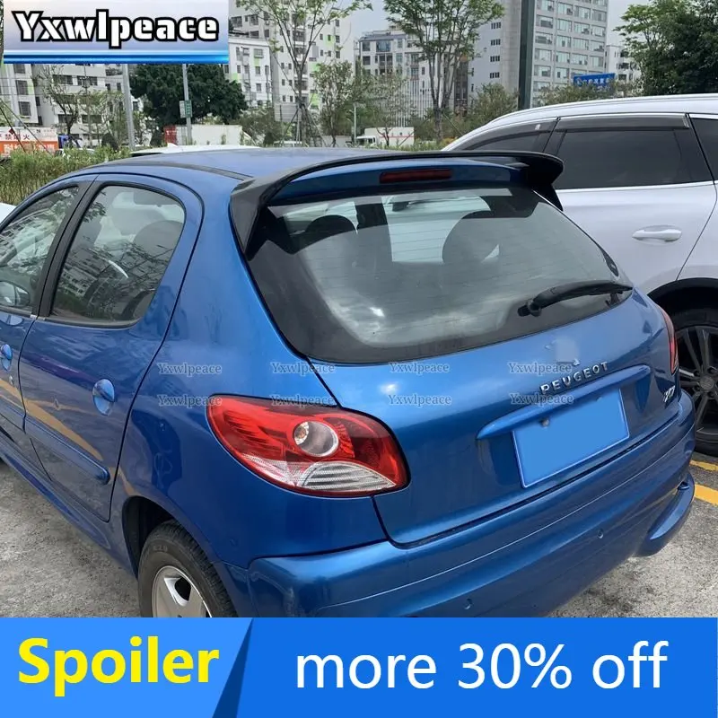 For-Peugeot-207-2008-2009-2010-2011-High-Quality-ABS-Plastic-Rear-Roof ...