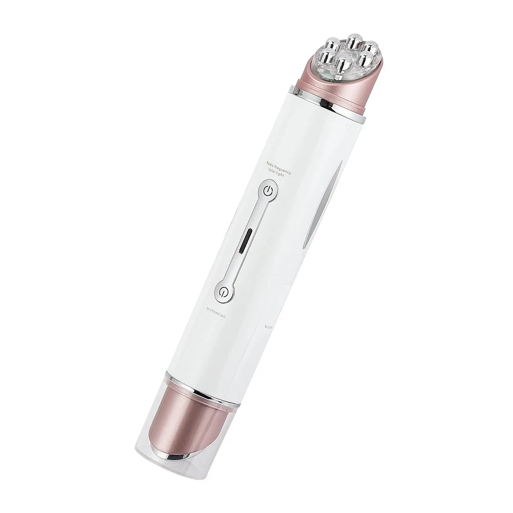 Electric Facial Eye Massager Pen Vibration Double Head Ems Rejuvenation ...