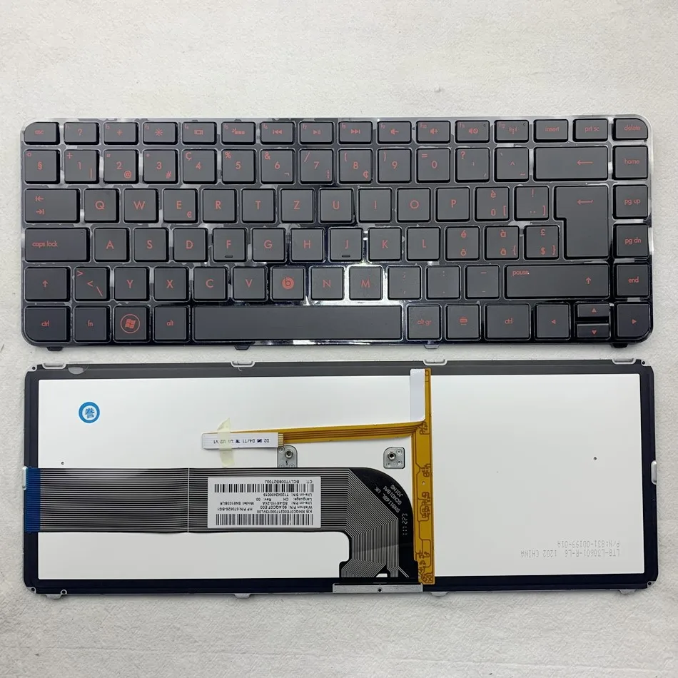 Swiss-Backlit-Keyboard-For-HP-Pavilion-Dv4-3000-Dv4-4000-dv4t-4000-dv4t ...