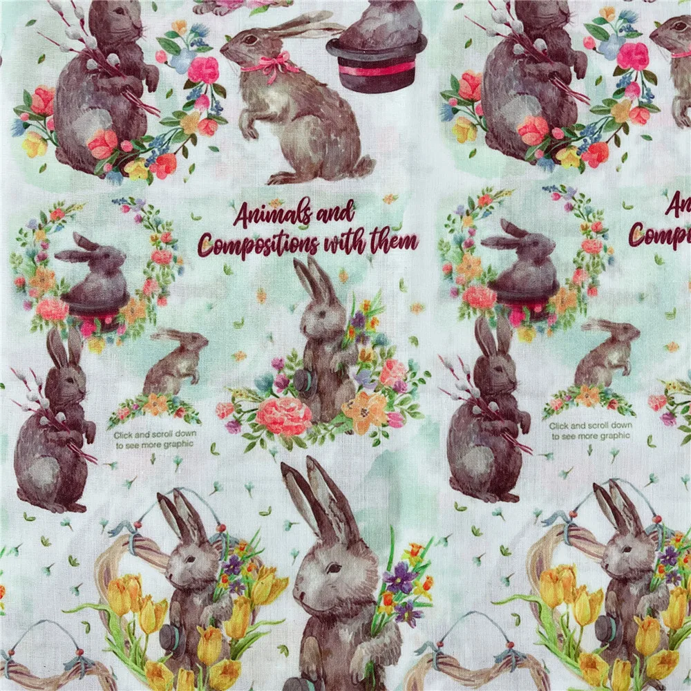 Easter Bunny Fabric