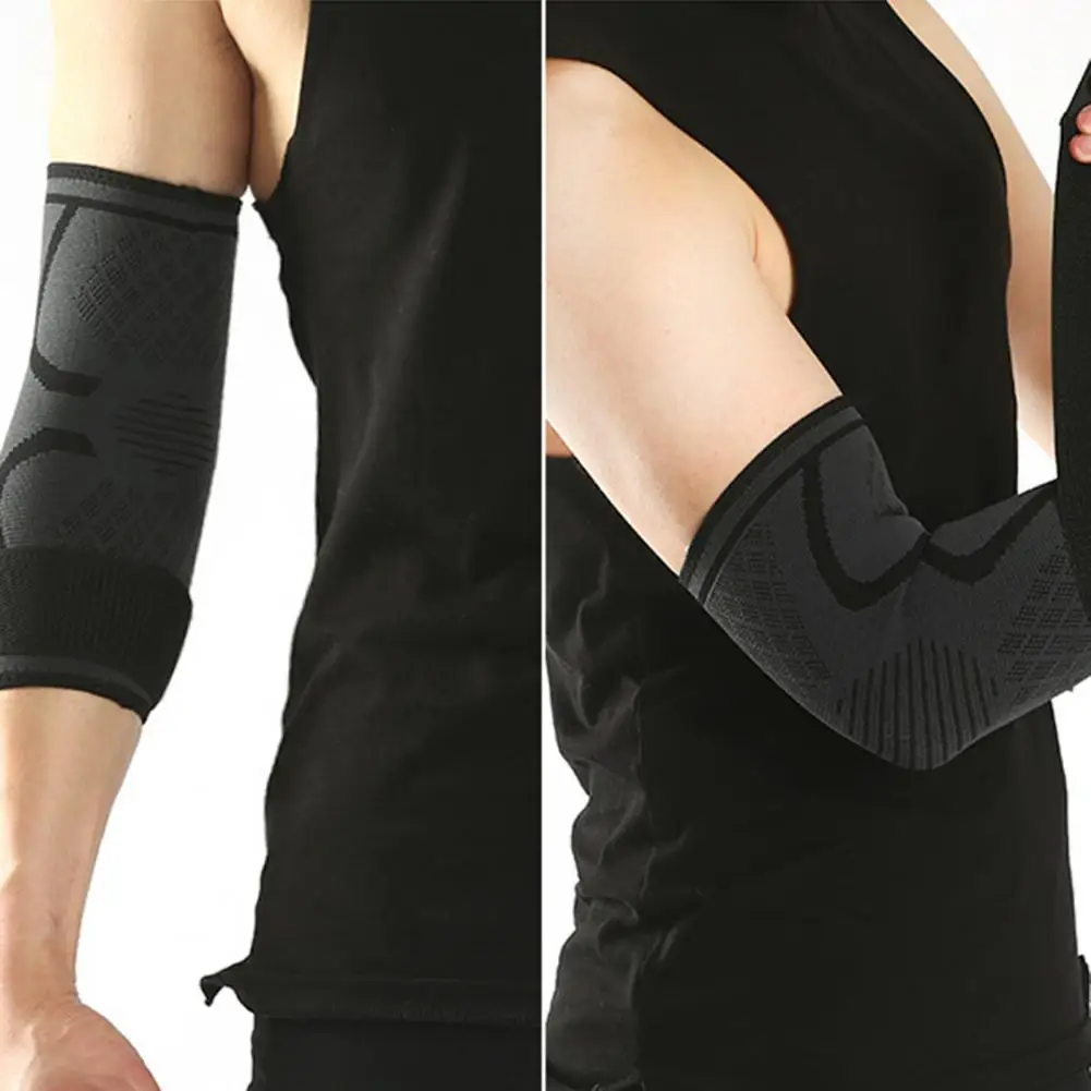 Useful-Elbow-Brace-Breathable-Knitted-Elbow-Guard-Athletic-Elbow-Arm ...