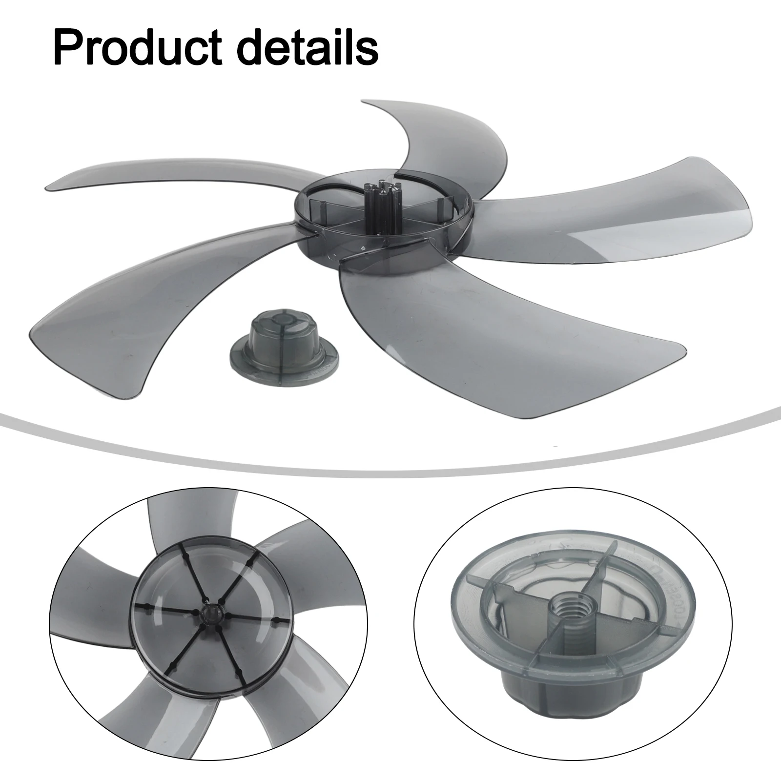 18 Inch For Pedestal Fan Blade with Nut Cover Five Leaf Design in ...