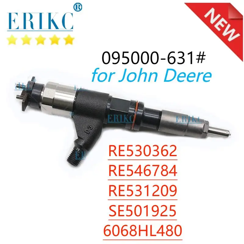 09500-631-Fuel-Injectors-RE530362-RE546784-RE531209-SE501925-Engine ...