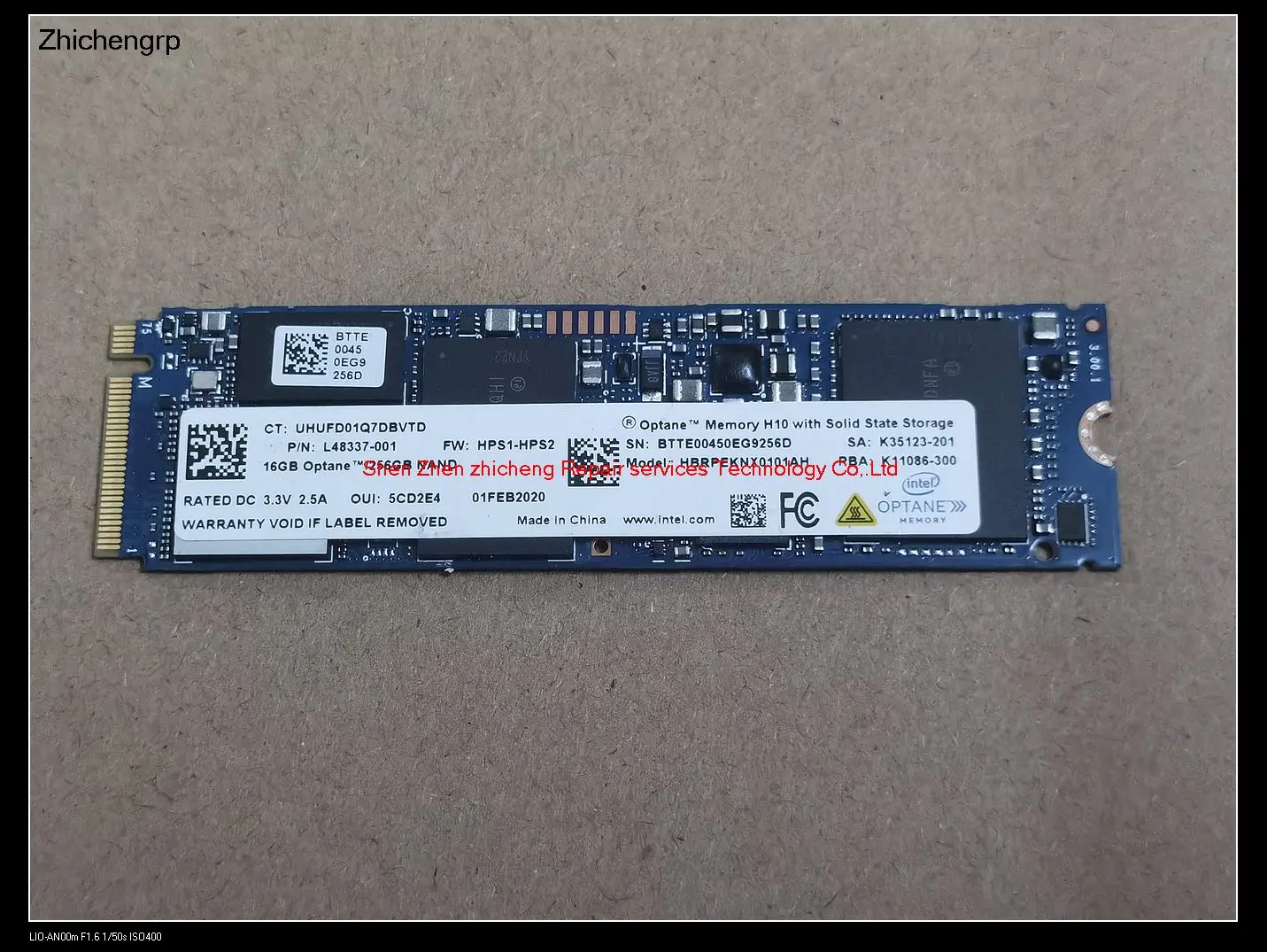 For-hp-15-dy1051wm-laptop-16GB-intel-optane-256GB-NAND-SSD-Hard-Drive-M ...