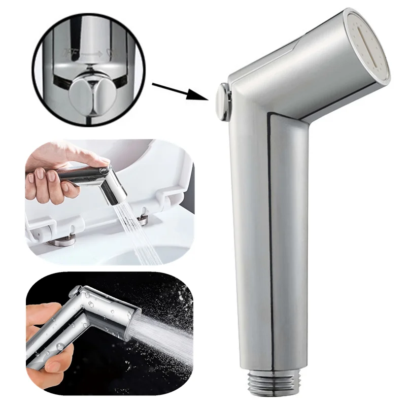 Toilet-Hand-Held-Bidet-Faucet-Sprayer-Bidet-Set-Sprayer-Gun-Stainless ...