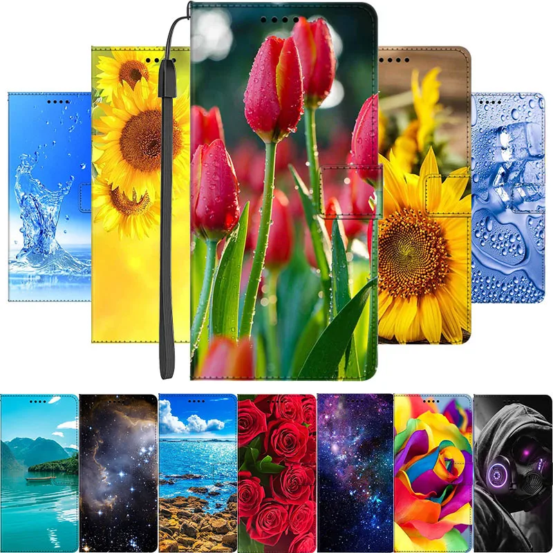 Magnet Leather Case For Huawei Nova 12 12i 13 5G Case Coque Flip Wallet ...
