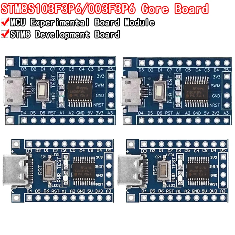 STM8S003F3P6-STM8S103F3P6-Module-ARM-STM8-Development-Board-Minimum-System-Board-TYPE-C-STM8S ...