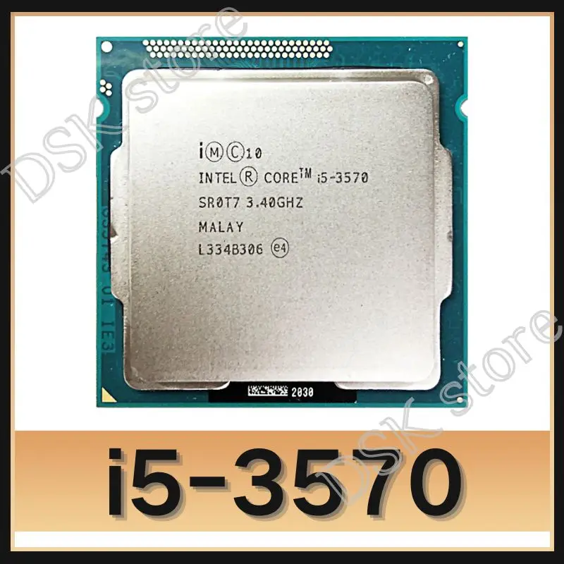 Intel Core i5-3570 i5 3570 3.4 GHz LGA 1155 Quad Core Quad Thread Desktop CPU Processor 6M 77W