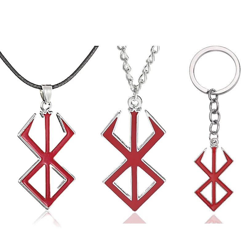 Berserk-Behelit-Cosplay-Colar-Pingente-Espadachim-Negro-Gargantilha-de ...