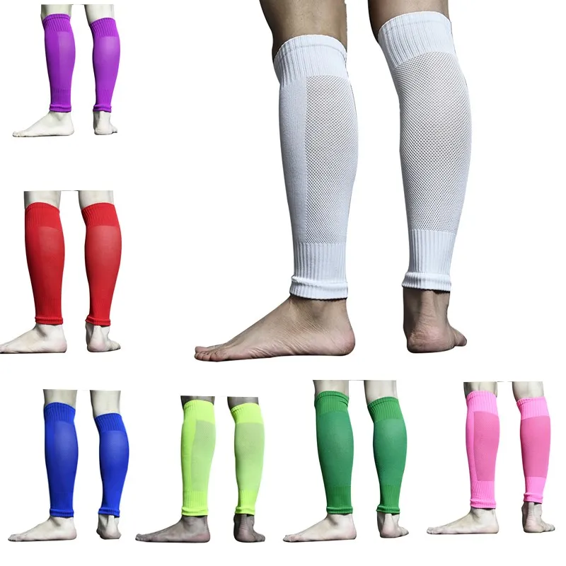New-Football-Socks-Shin-Pads-Leg-Cover-Men-Women-Sport-Sleeves-Runing ...