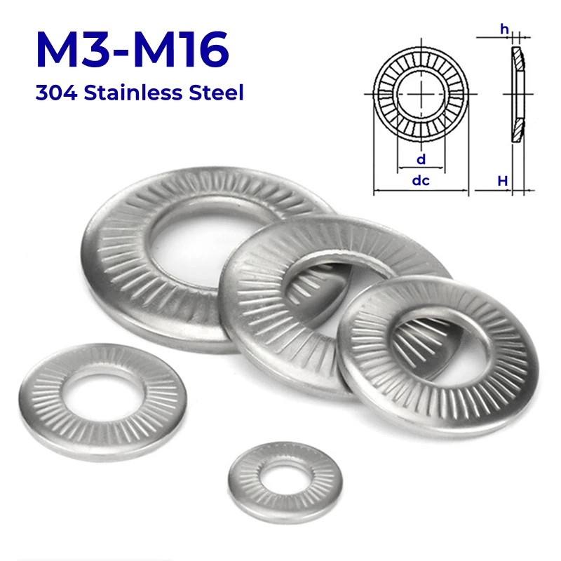 M3-M4-M5-M6-M8-M10-M12-M14-M16-304-Stainless-Steel-Locking-Washer-Metal ...
