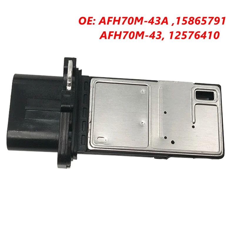 AFH70M-43A Mass Air Flow Sensor Meter MAF 15865791 For Buick Cadillac ...
