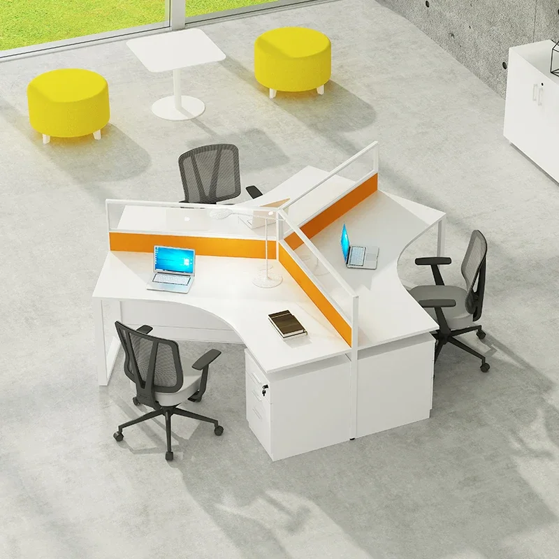 Customize-4-6-8-Person-Office-Partition-Workstation-Y-Shaped-Desktop ...