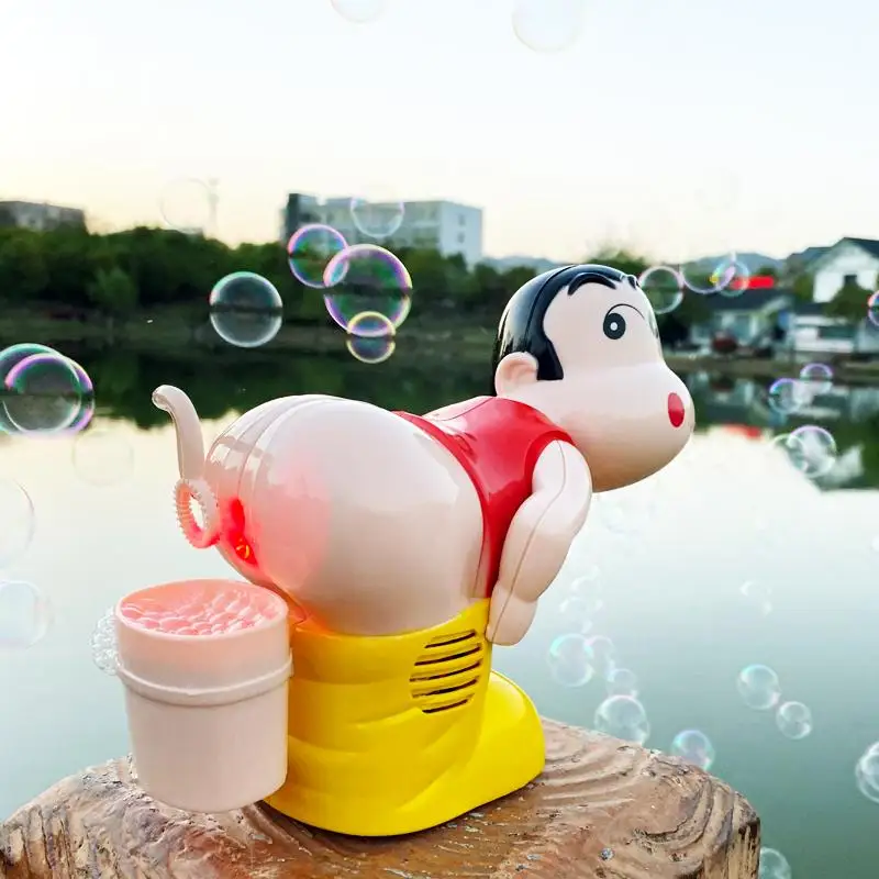 Anime-Cute-Bubble-Machine-Cartoon-Crayon-Shin-Chans-Creative-Funny-Toys ...