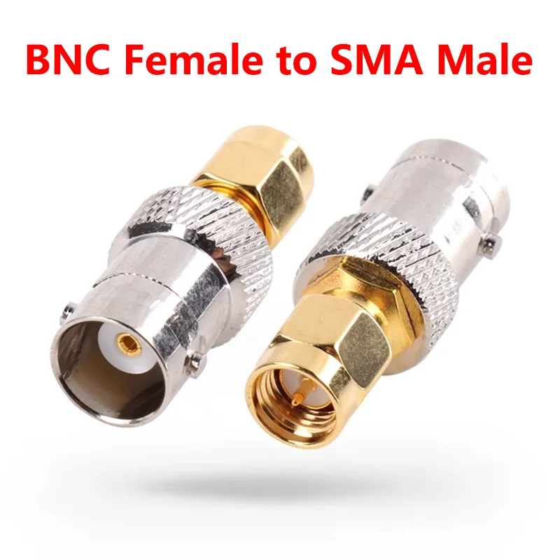 5/20/100PCS RF Connector RF Coax Coaxial SMA Male Plug to BNC Female M ...