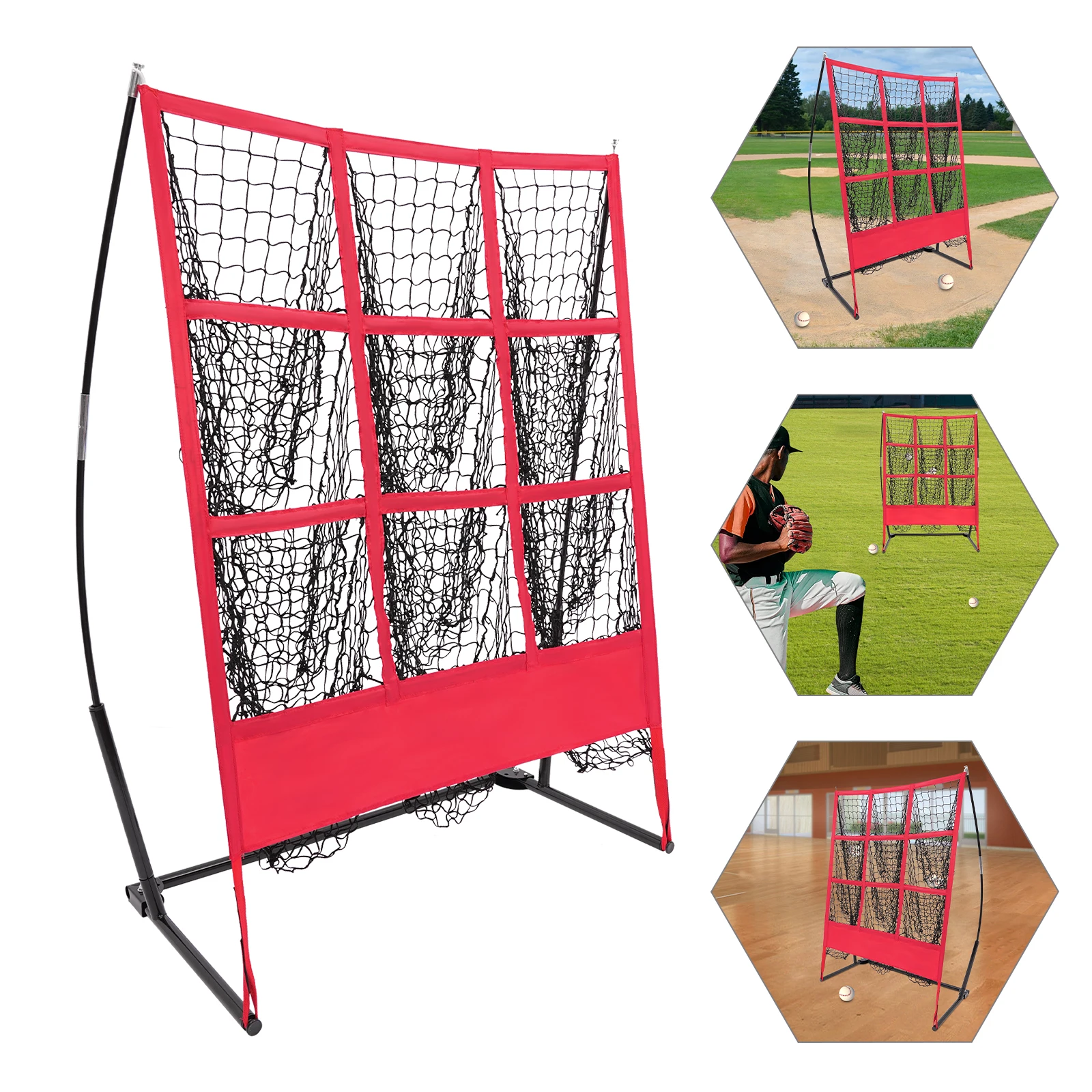 Indoor and Outdoor Baseball Practice Net, Baseball Training Net ...