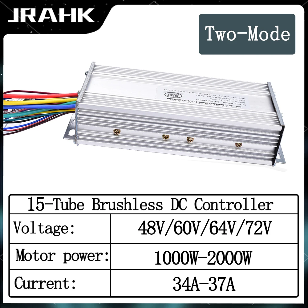 Jrahk Electric Dc Motor Controller 72v Brushless Universal 48v 60v 64v ...