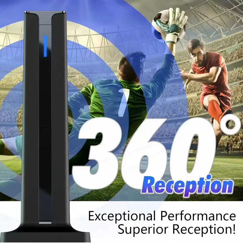 4K TV Antenna DVB-T High Gain HD DTMB Digital Indoor ISDB-T Antenna ...