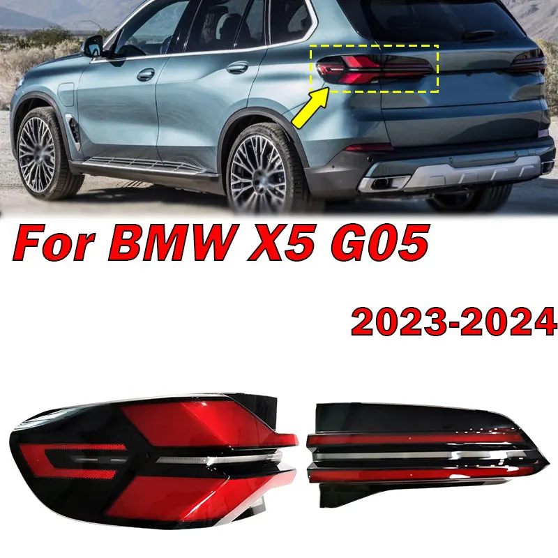 For BMW X5 G05 2023-2024 Car Accessories Rear LED Tail Light Warning ...