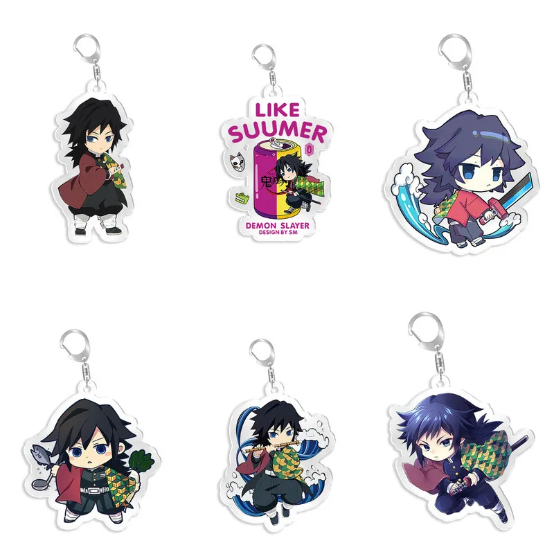 Demon-Slayer-Kimetsu-No-Yaiba-Key-Chain-Anime-Figure-Keychain-Acrylic ...