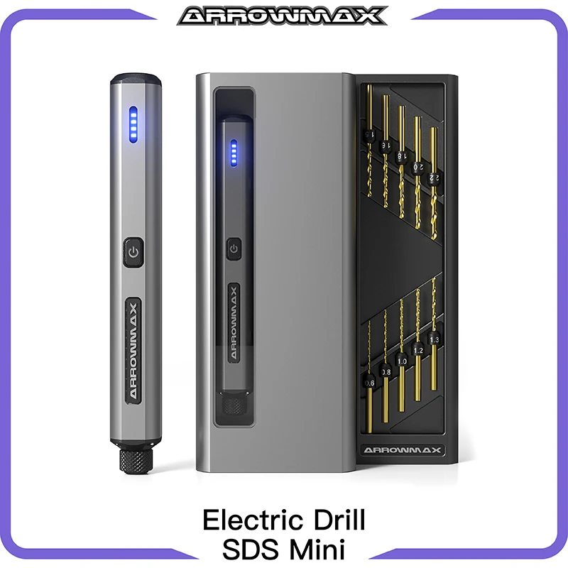 ARROWMAX Mini Electric Drill (SDS MINI) Rechargeable Rotary Tool ...