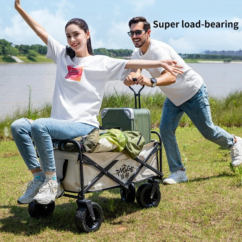 Folding Cart Portable Foldable 150L Large Capacity Multifunction Cart ...