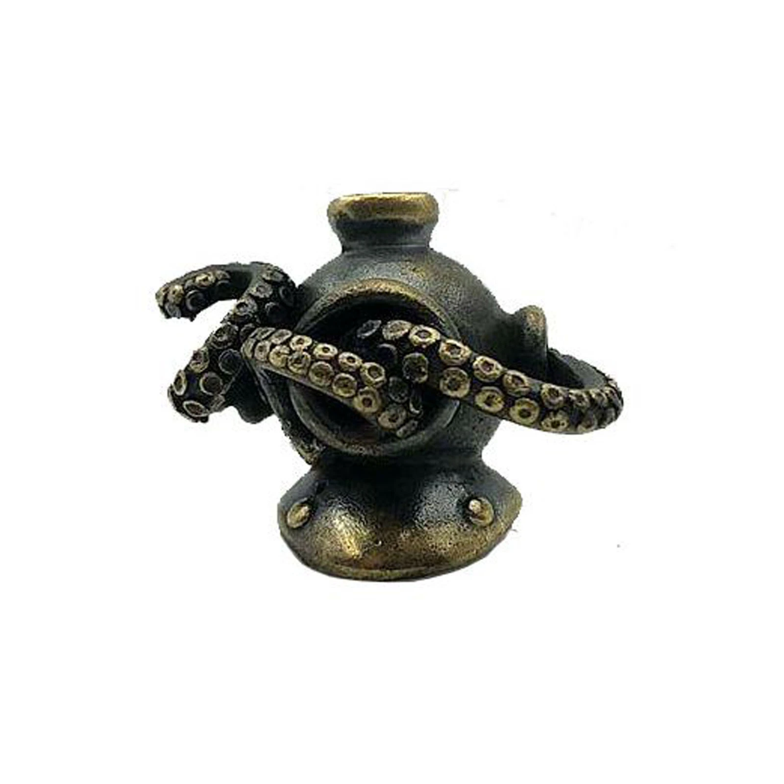 Brass Animal Octopus Brass Knife Beads Outdoors DIY Tools EDC Cthulhu ...