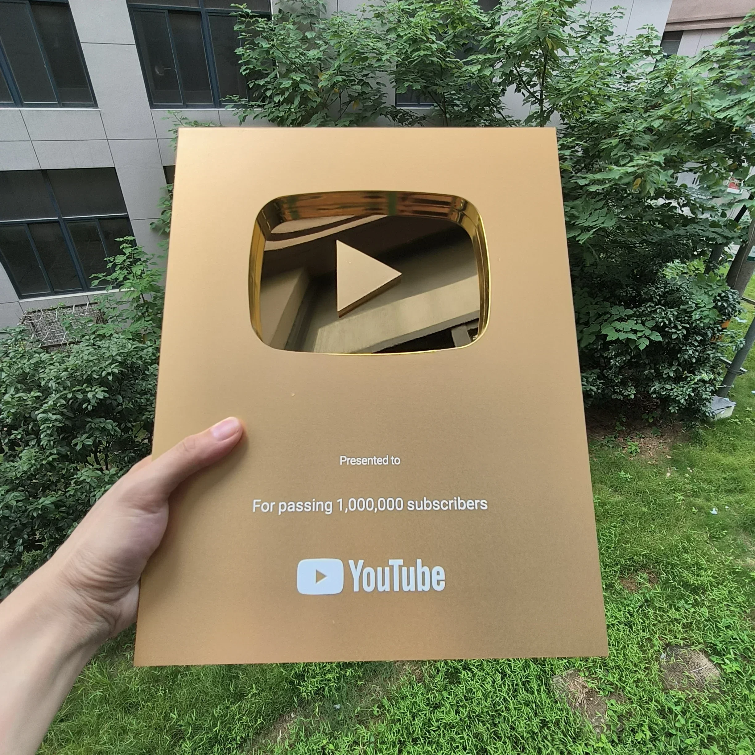 Gold-customized-name-YouTube-play-button-award-plaque-custom-YouTube ...