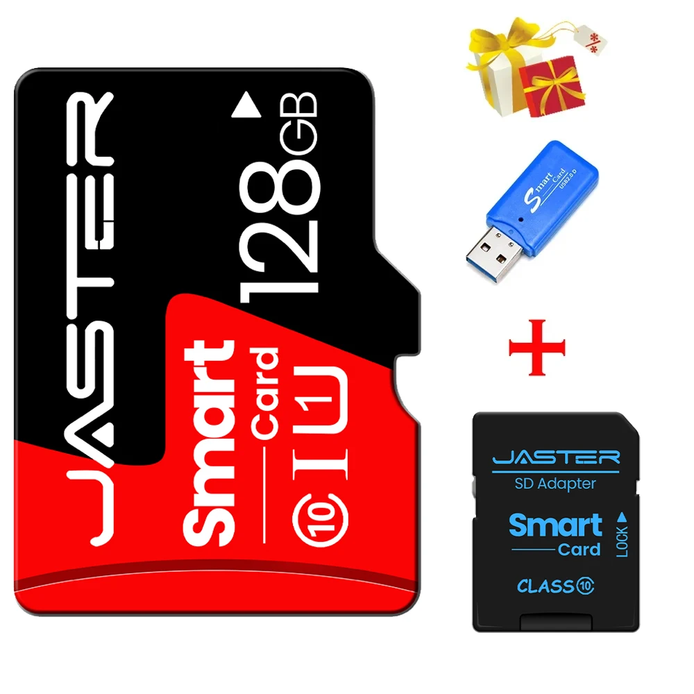 Smart SD 128GB 32GB 64GB Class 10 Smart SD Card SD/TF Flash Card Memory ...