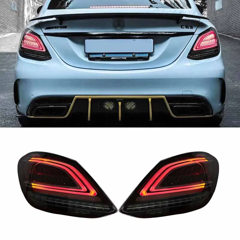 be-suitable-for-15-18-Mercedes-Benz-W205-C-class-180-200-260-taillight ...