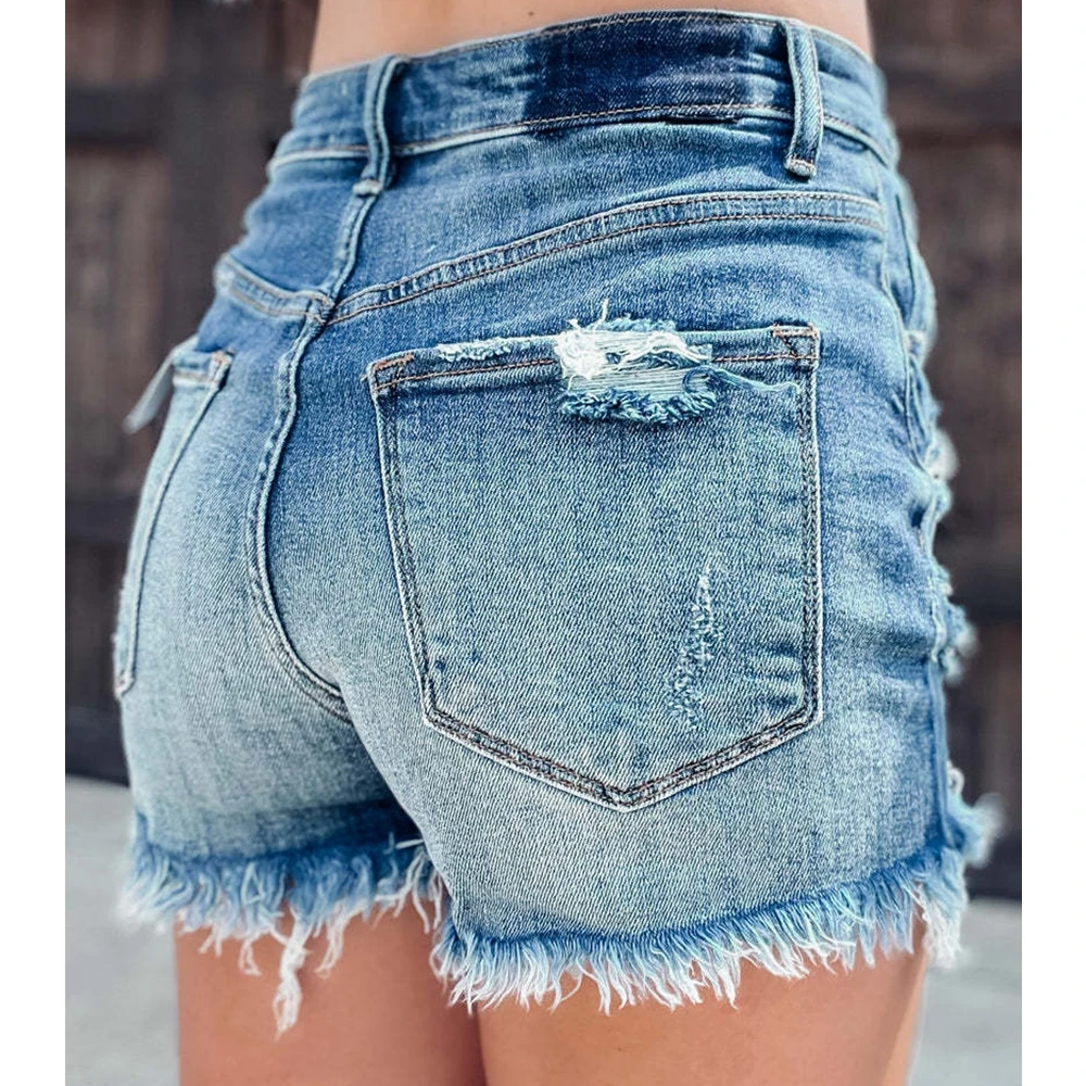 Wepbel-Sexy-Short-Jeans-Hot-Girl-Ripped-Straight-High-Waist-Denim ...
