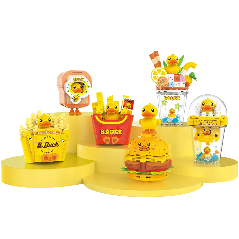 MINI-new-product-21280-B-DUCK-jijile-delicious-party-building-block-for ...