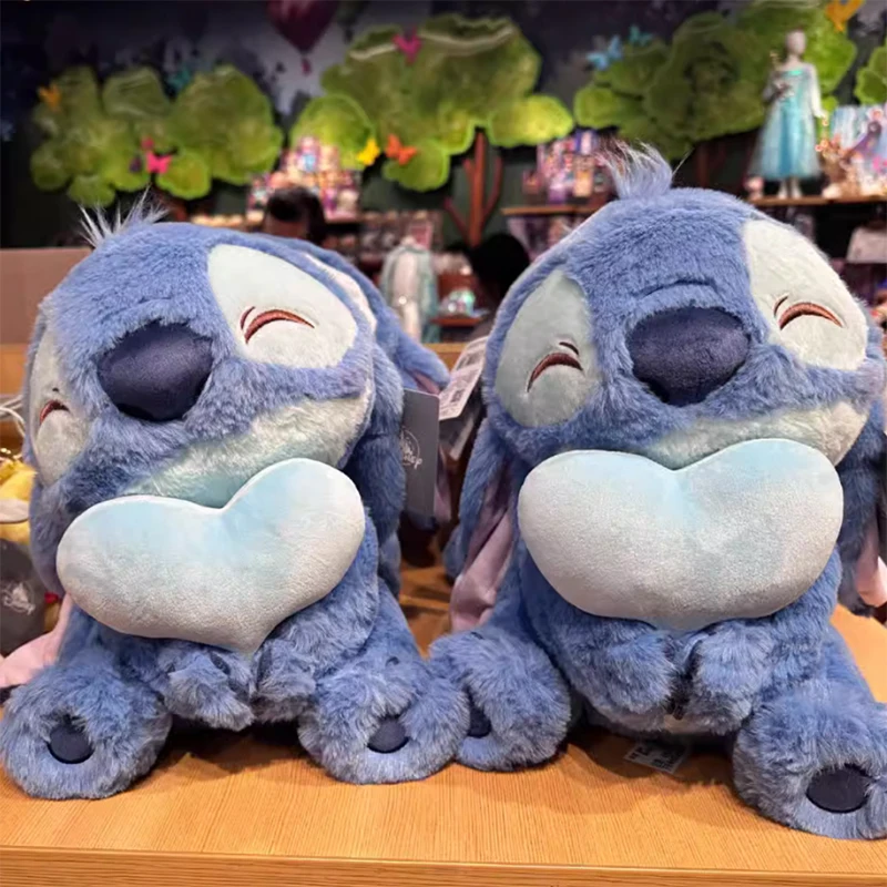 New-Disney-Lilo-Stitch-Heart-shaped-Doll-Cartoon-Angel-Plush-Toy-Anime ...