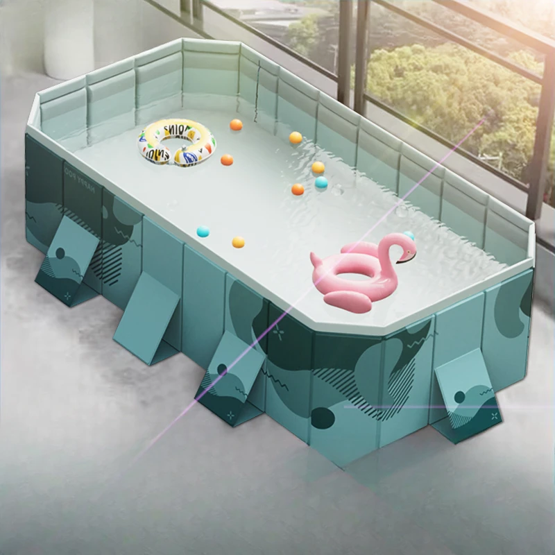 Swimming-Pool-Family-Children-Non-inflatable-Foldable-Pool-Family-Baby ...