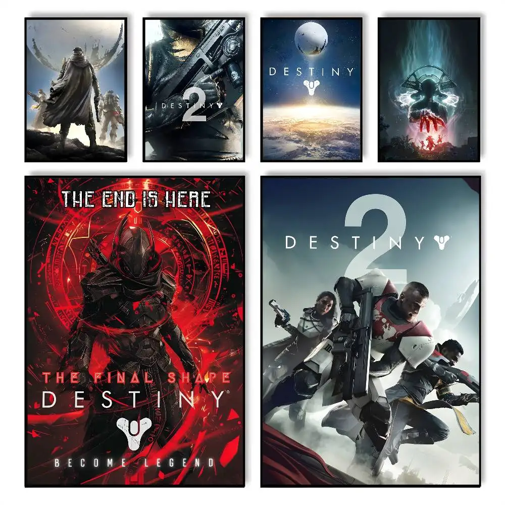 ANIME D-Destiny 2 Poster Wall art print art suitable for living room ...
