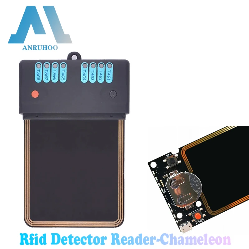Rfid Card Detector Proxmark3 Chameleon Rev2.0 Mini Reader 13.56mhz Nfc ...