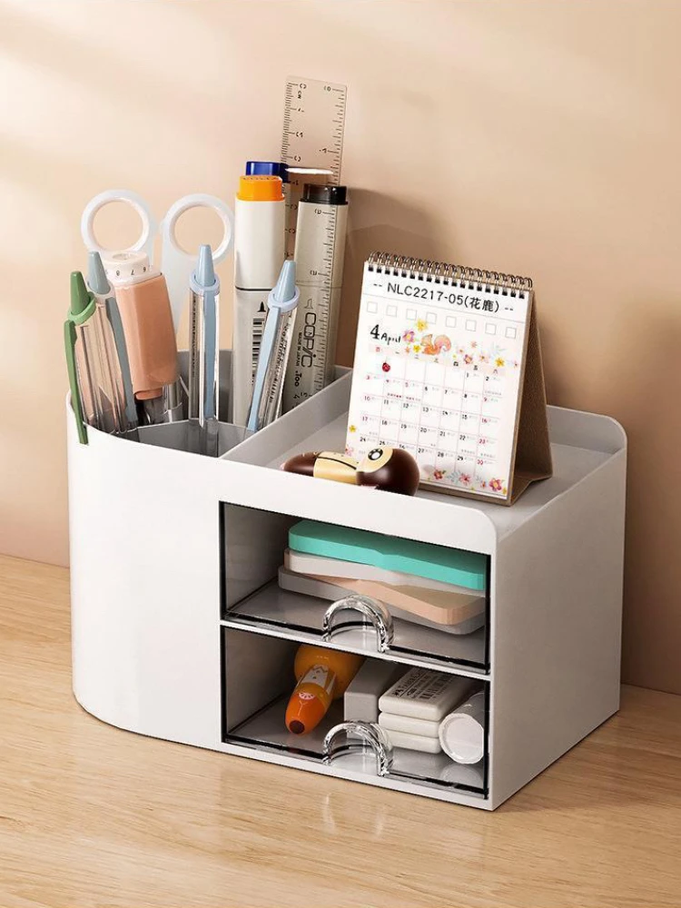1pc-Multi-Functional-Desk-Organizer-with-Drawer-Portable-Pen-Holder ...
