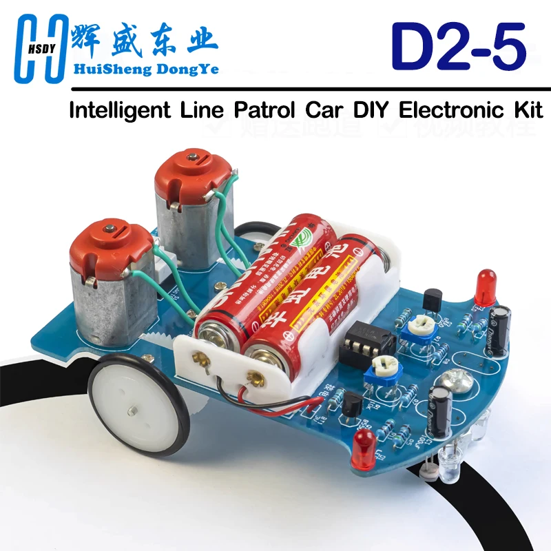 D2-5-Pista-intelligente-per-auto-Produzione-elettronica-Kit-fai-da-te ...