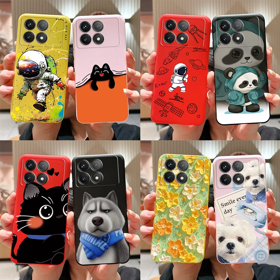 For Poco F6 Pro Case For Xiaomi Poco F6 Pro PocoF6 Cover Fundas Coque ...