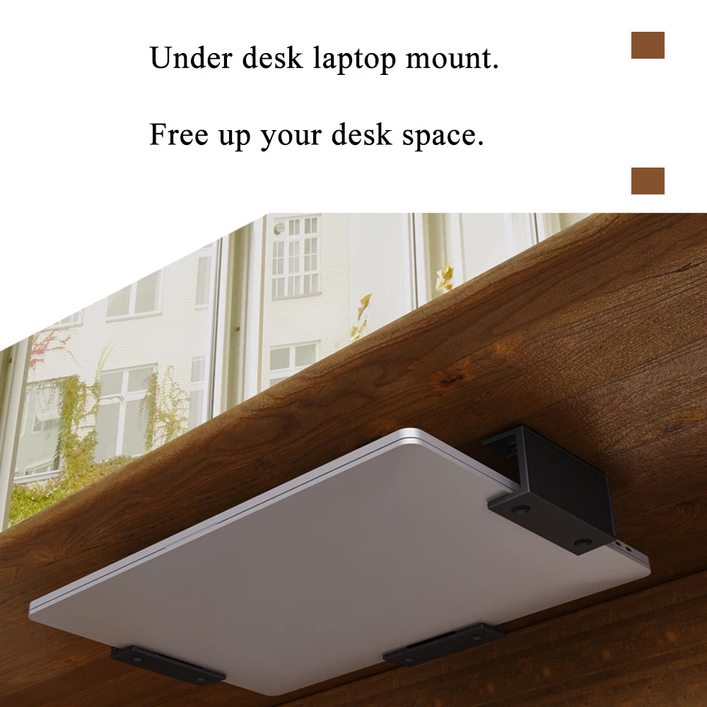 Desktop-Laptop-Stand-Under-The-Table-Laptop-Stand-Compatible-With ...