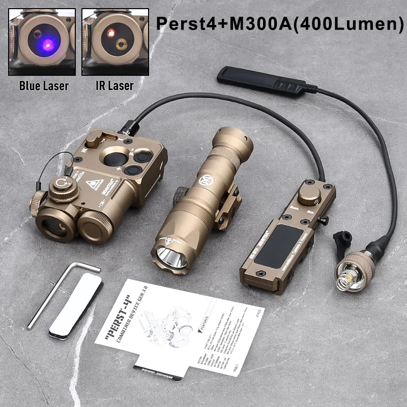 WADSN Tactical Perst-4 Red Green Dot IR Laser Strobe P4Sight WDM300A ...