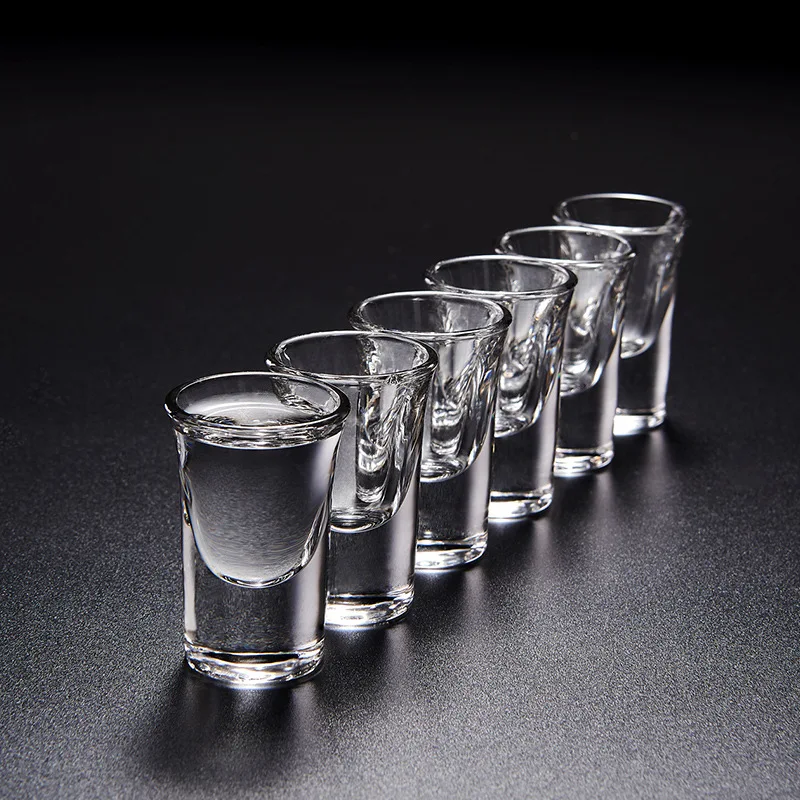 Glass Bullet Cup Small Shot Glass Wine Cup Wild Wine Cup Strong Wine ...