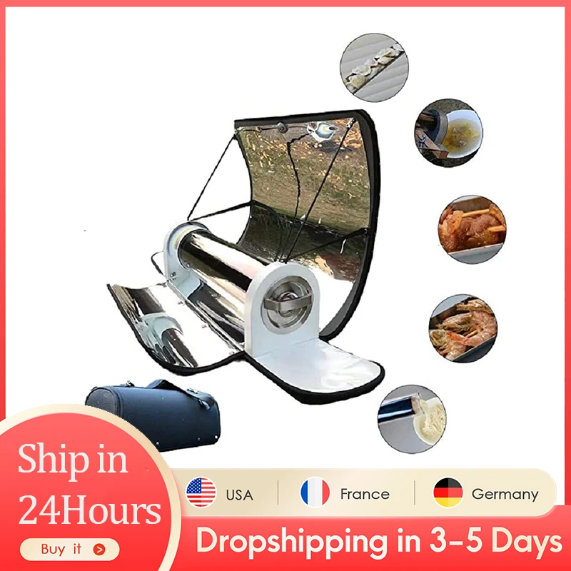 Portable Solar Stove Outdoor Integrated Solar Cooker Portable Parabolic ...