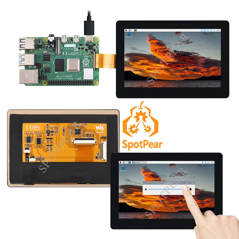 Raspberry-Pi-5inch-DSI-Display-Screen-MIPI-DSI-LCD-IPS-800-480 ...