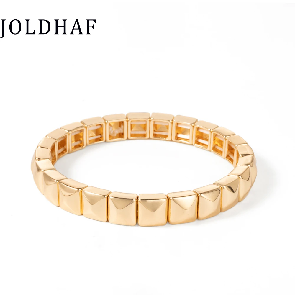 Hot Sale New Design Fashion Colorful Enamel Bracelets Square Shape ...