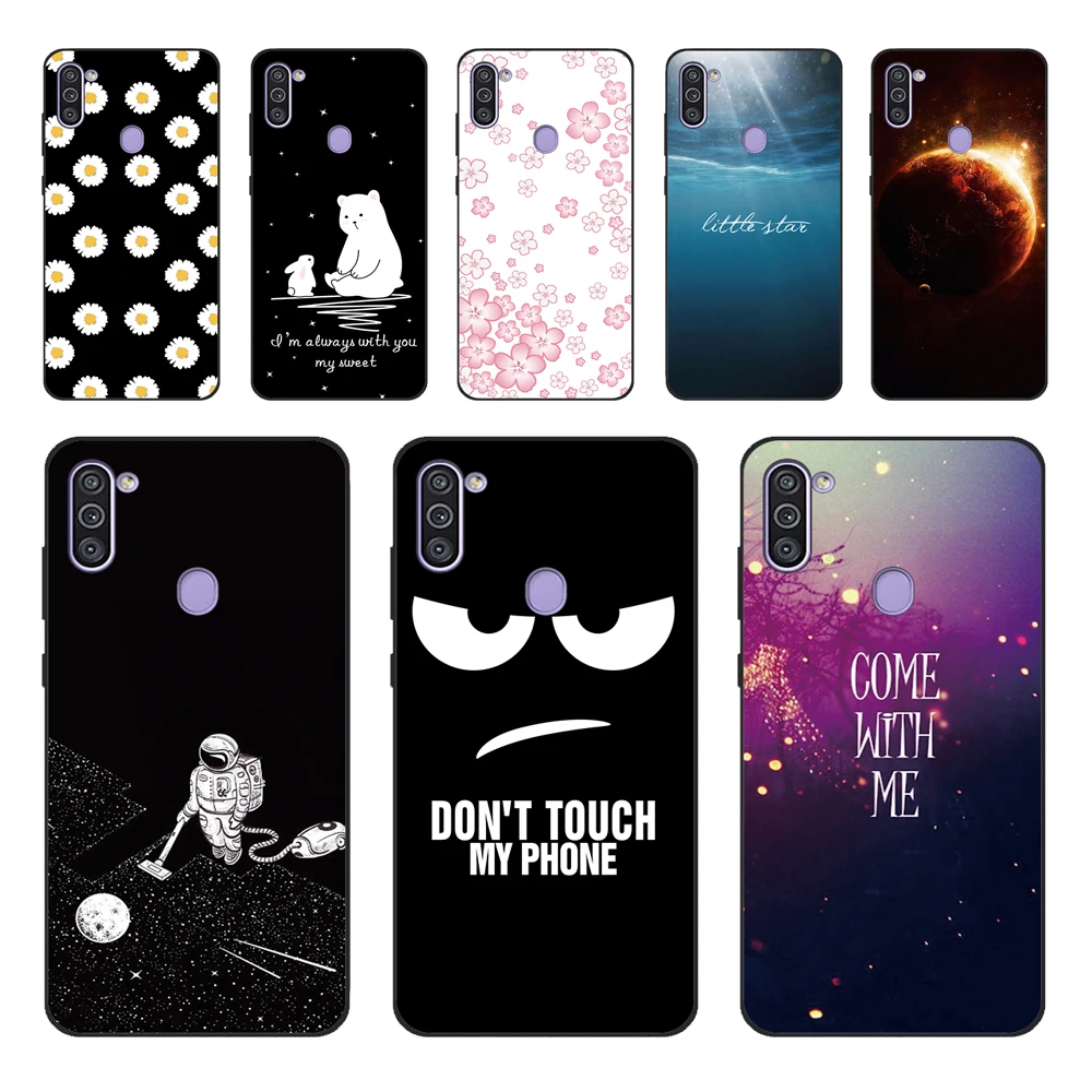 For Samsung Galaxy A11 M11 Case Silicone TPU Soft Cover Case For ...
