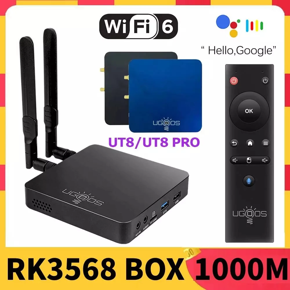 Ugoos Android Tv Box | Tv Box Rk3568 Ddr4 | Ut8 Pro Tv Box | Ugoos Ut8 ...