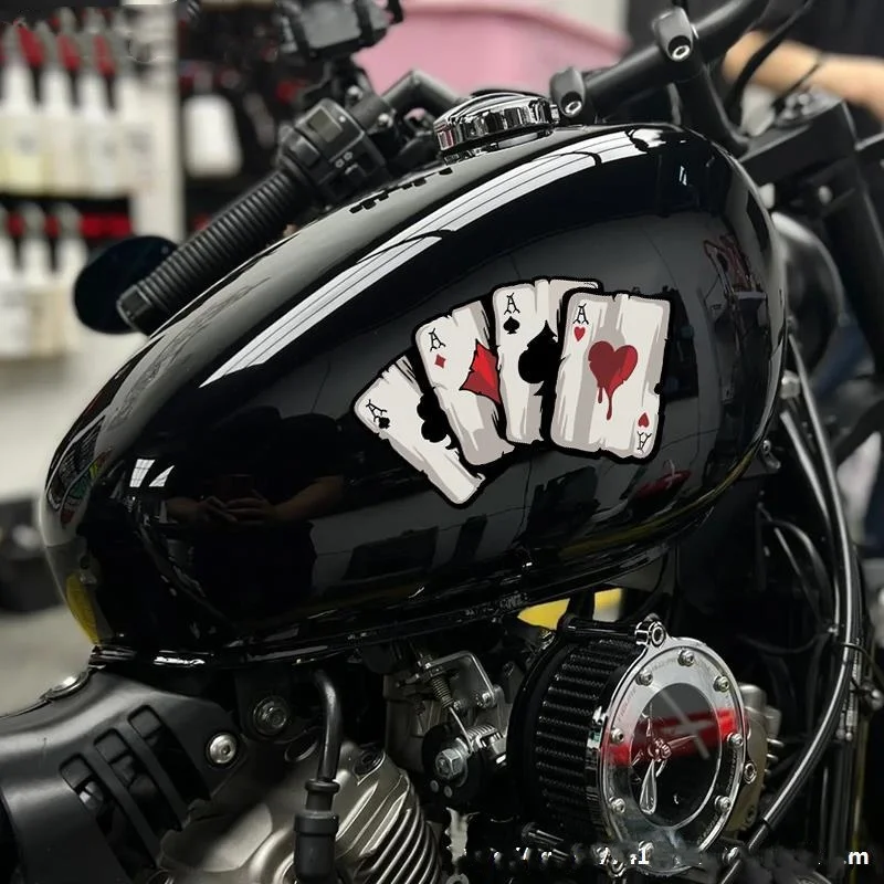 Personalized-Poker-Motorcycle-Fuel-Tank-Bumper-Covering-On-Both-Sides ...