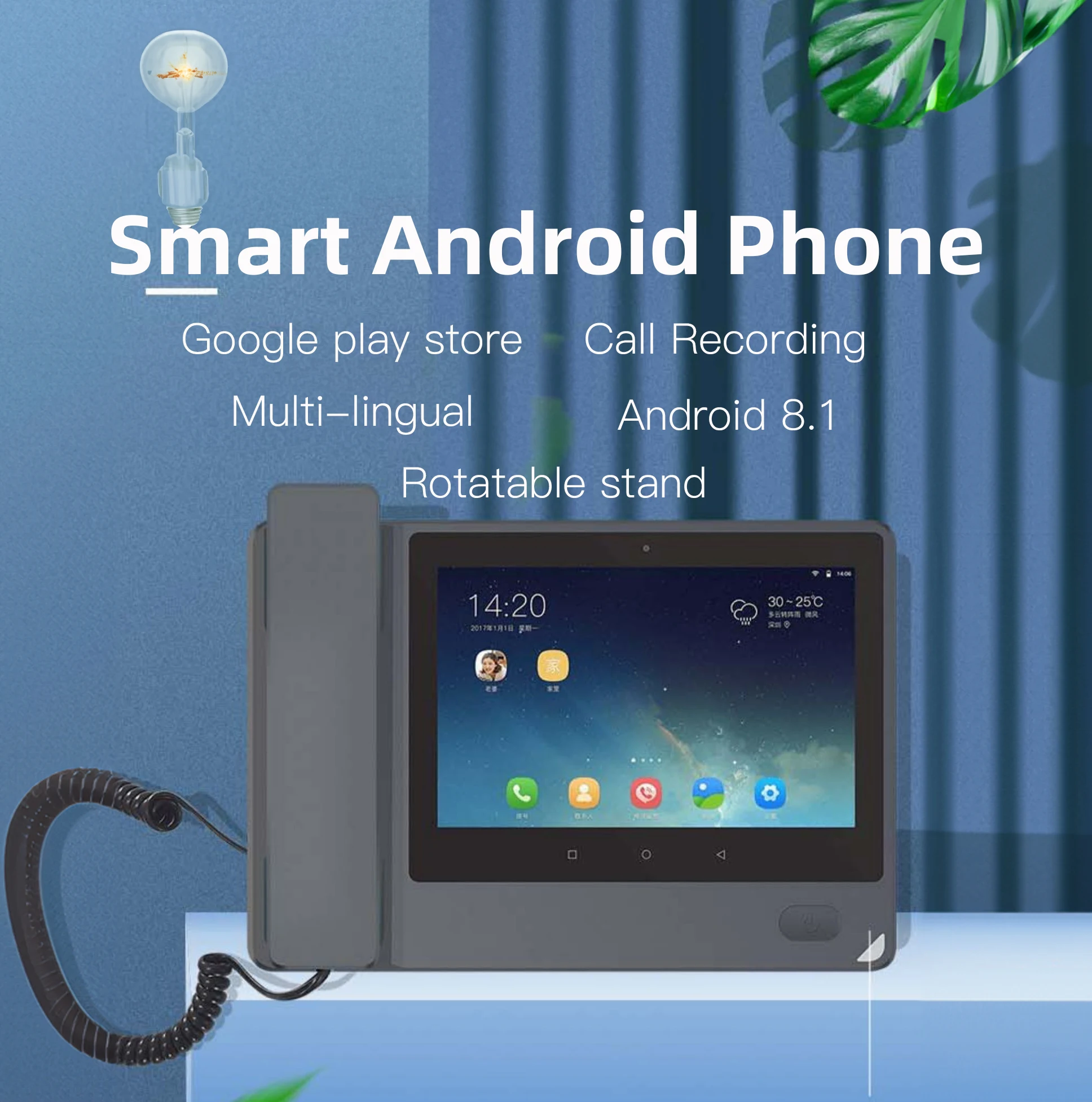 Smart-4G-Wireless-Hotspot-Deskphone-Landline-Google-Play-Store-2G-16G ...